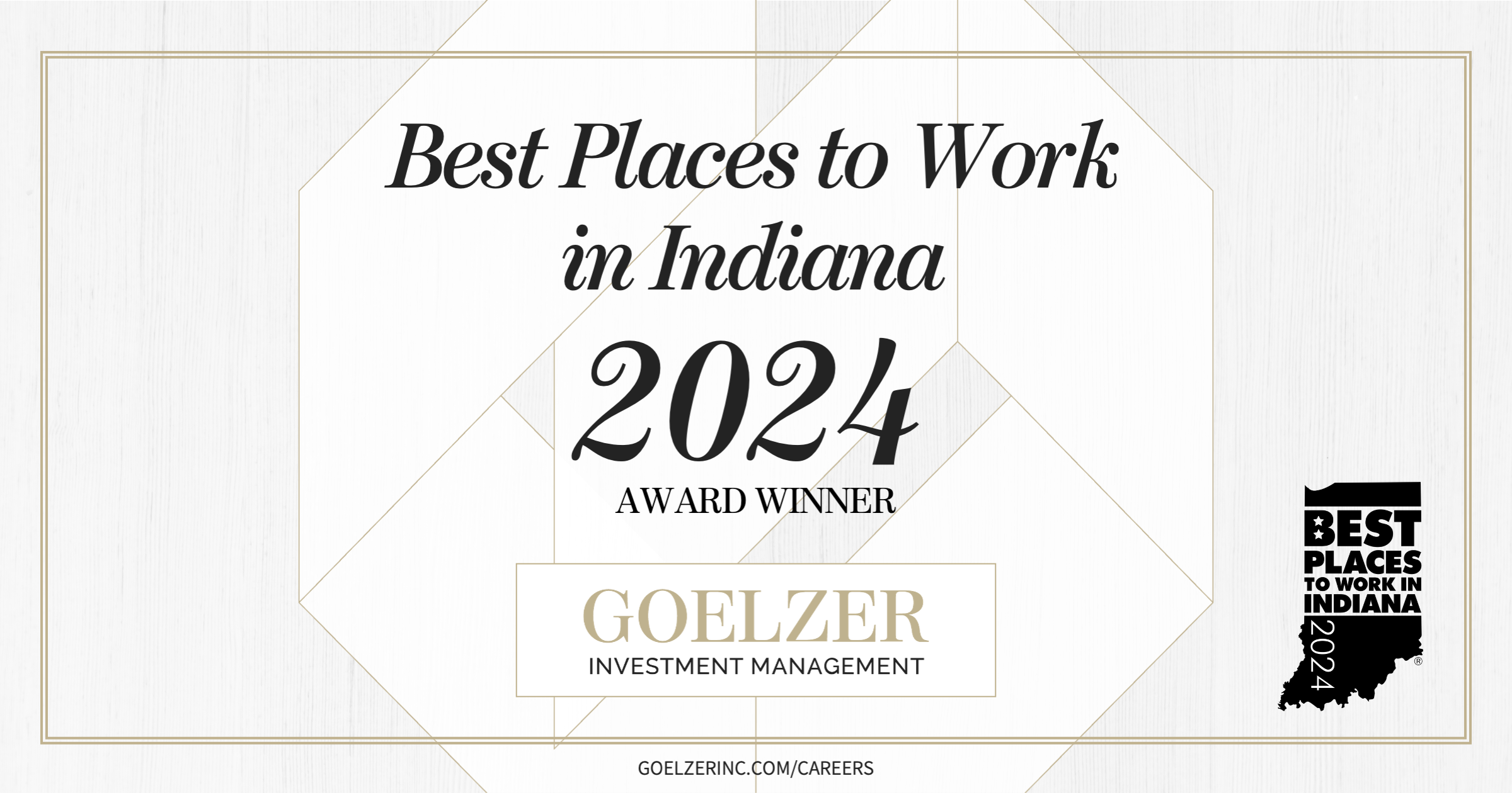 Best Place to Work in Indiana 2024 | Goelzer Investment Management