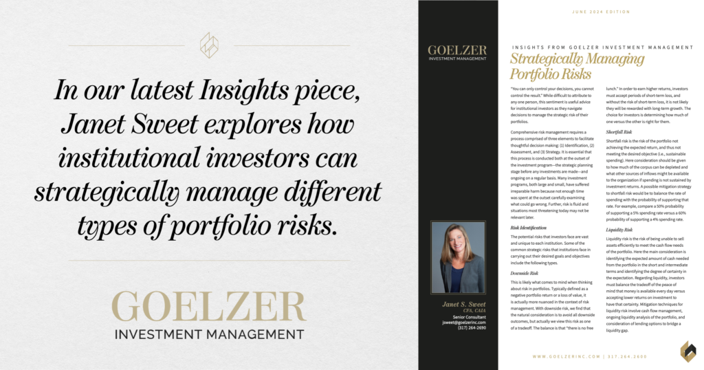 Strategically Managing Portfolio Risks | Goelzer Investment Management Strategically Managing Portfolio Risks | Goelzer Investment Management